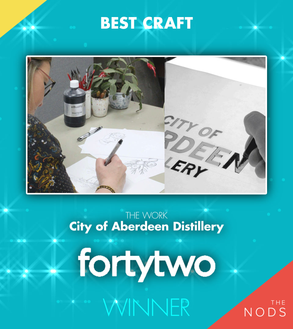 Local fortytwo studio wins! – City of Aberdeen Distillery & Gin School